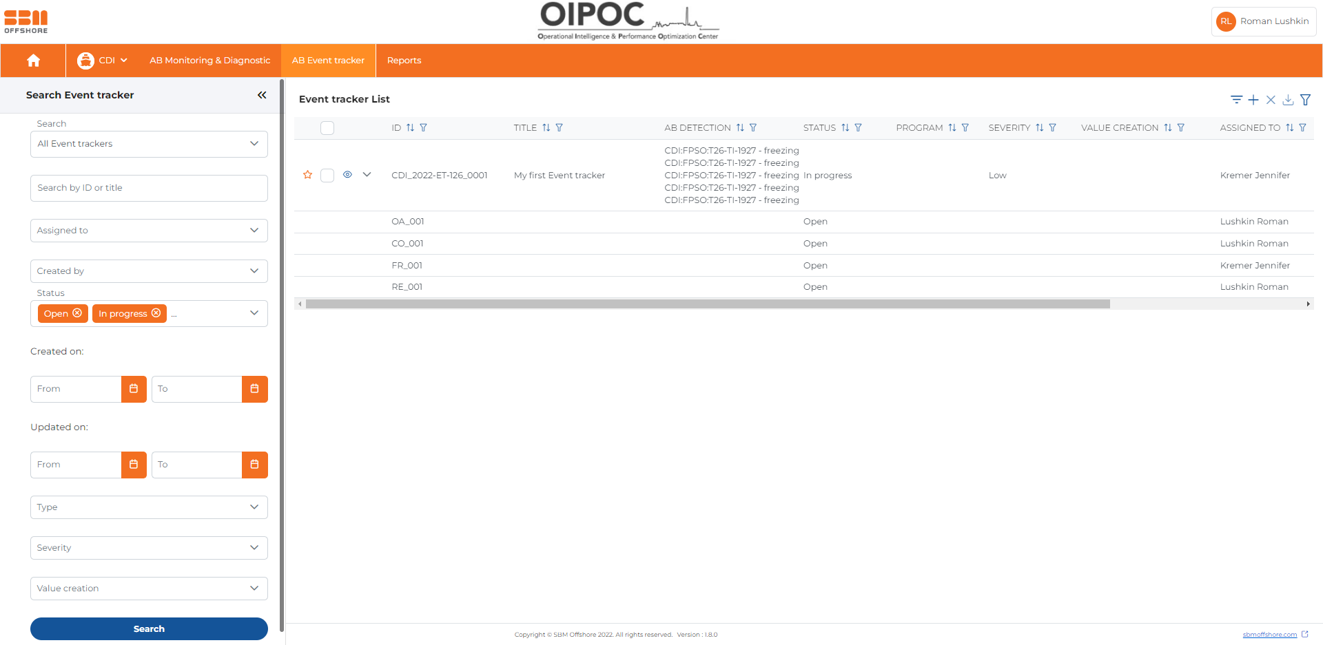 AB Tracker - User Guide